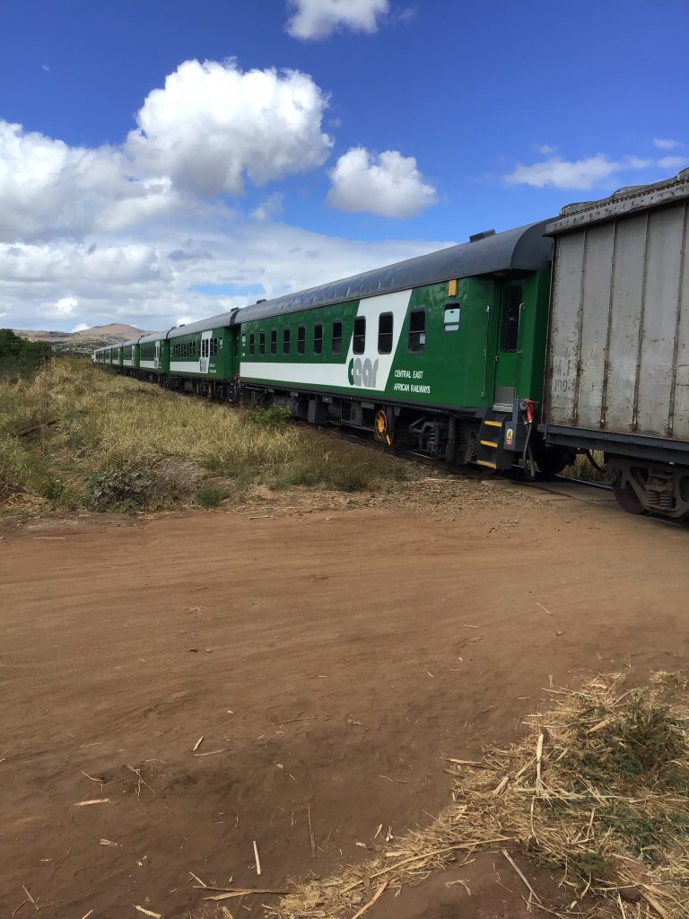 A group of Malawian generation of the 1970s organising fun train ride ...