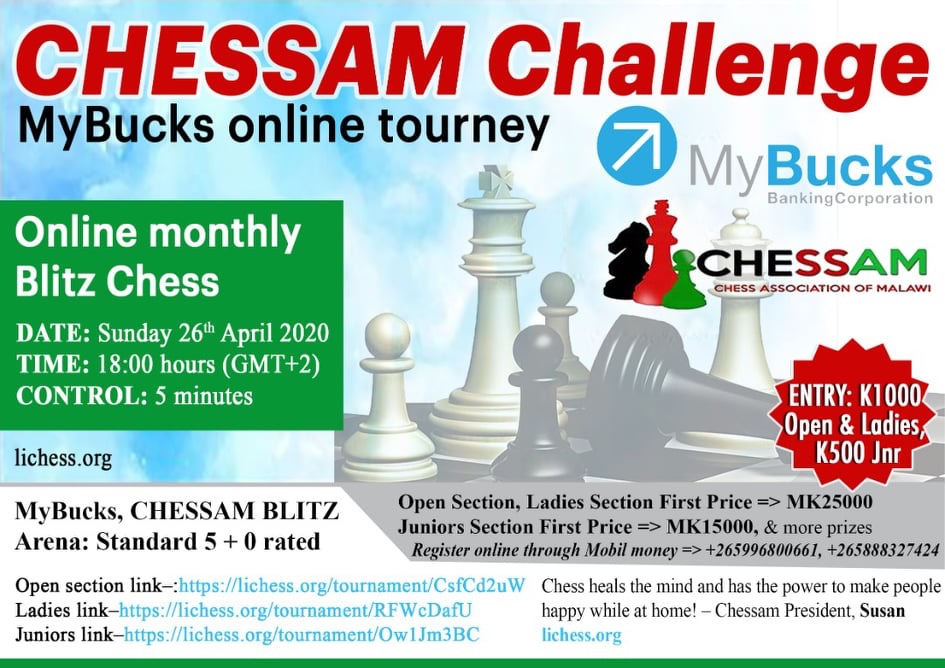 Given enough resources, Malawi chess can easily get on the ...