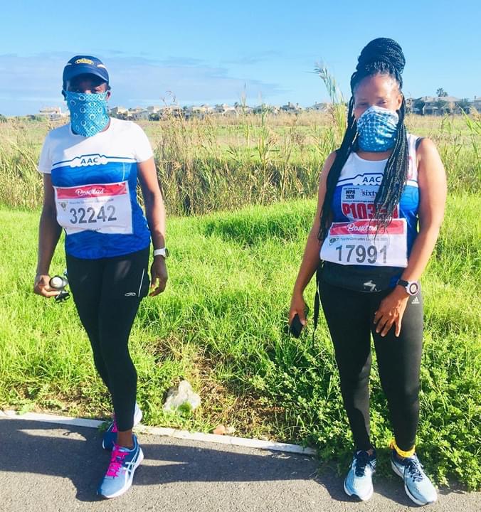 Malawian athlete Chitedze and her SA colleague complete their 45km ...