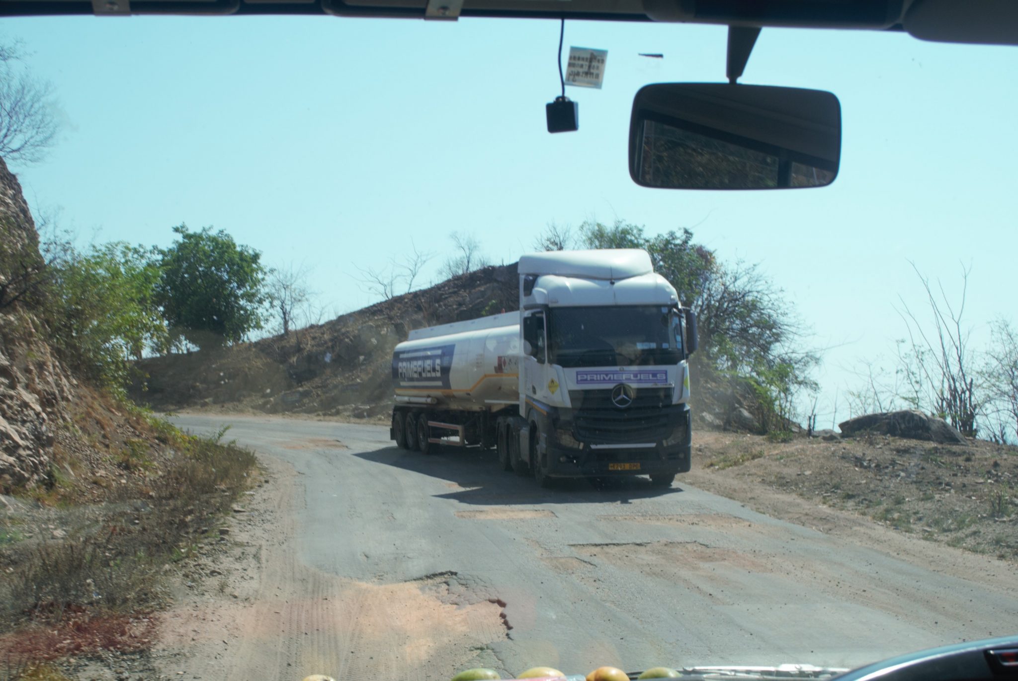 Pictorial focus on woes faced by truckers on Chipeta Road stretch ...