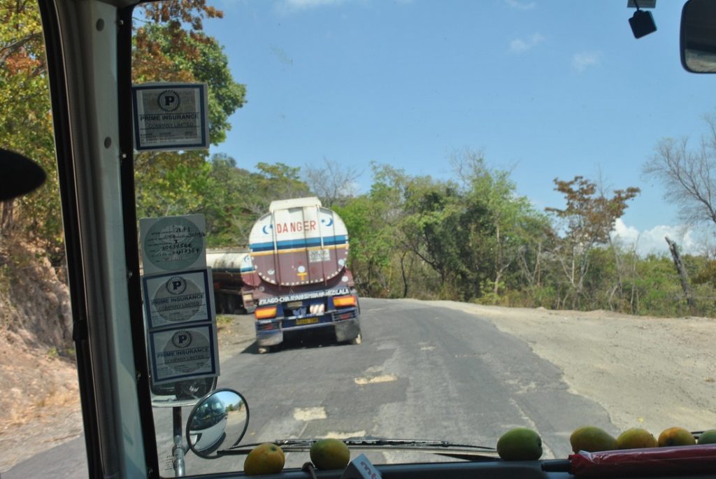 Pictorial focus on woes faced by truckers on Chipeta Road stretch ...