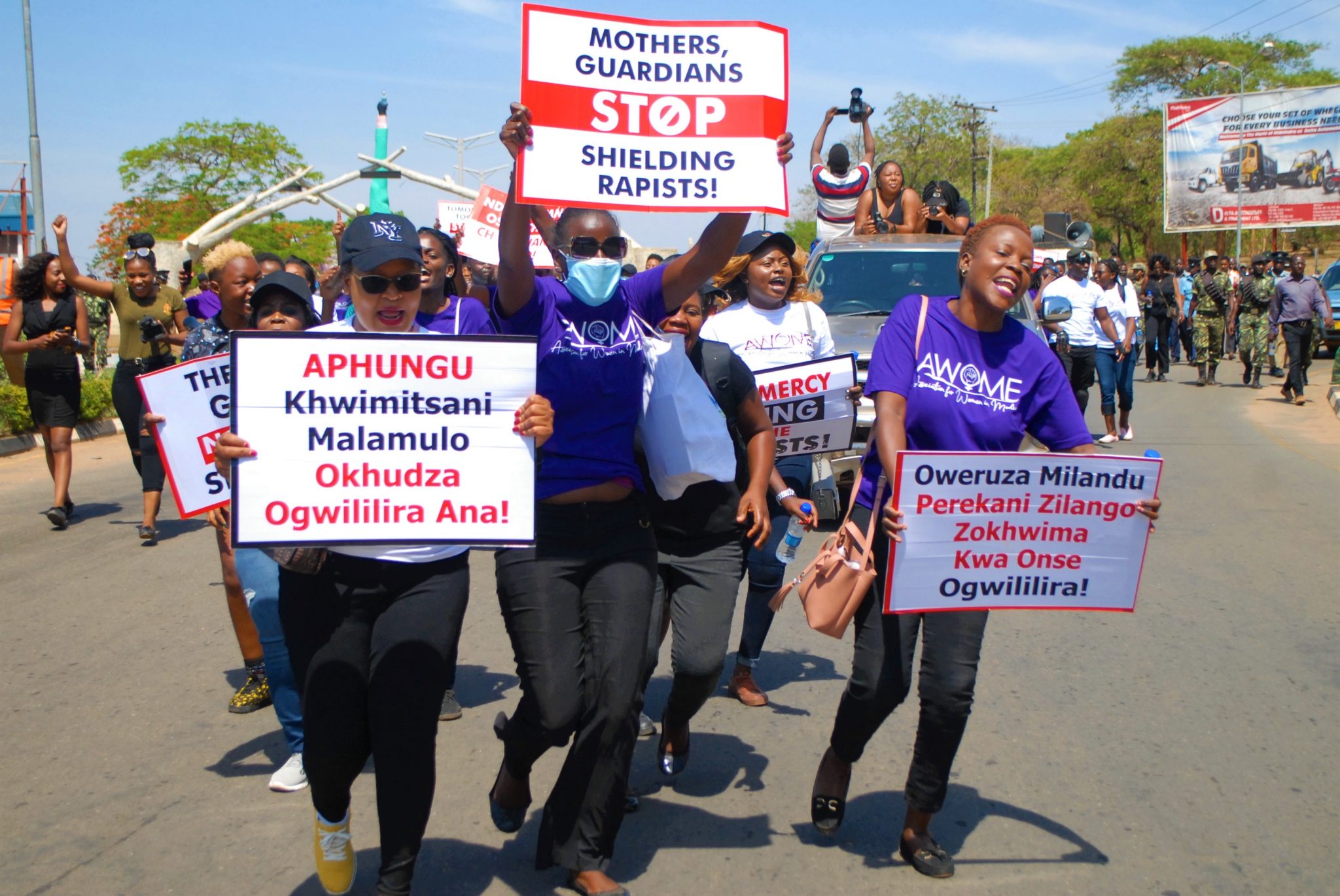 Women in Media march against rape and defilement cases – Maravi Express – Your Kind of News ...