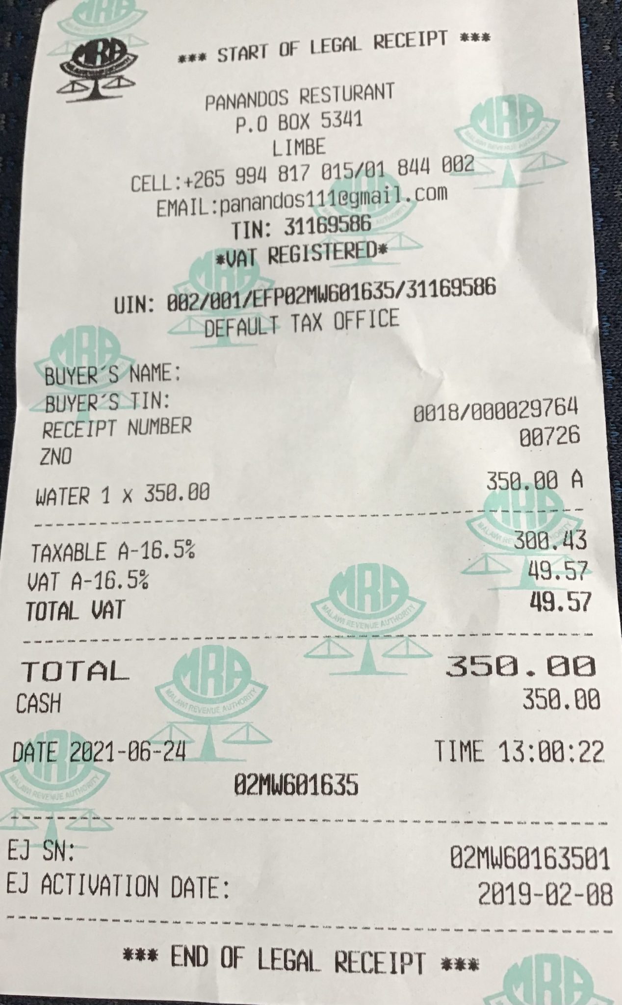 MRA seals The Palace Bar over tax non-compliance – Maravi Express ...