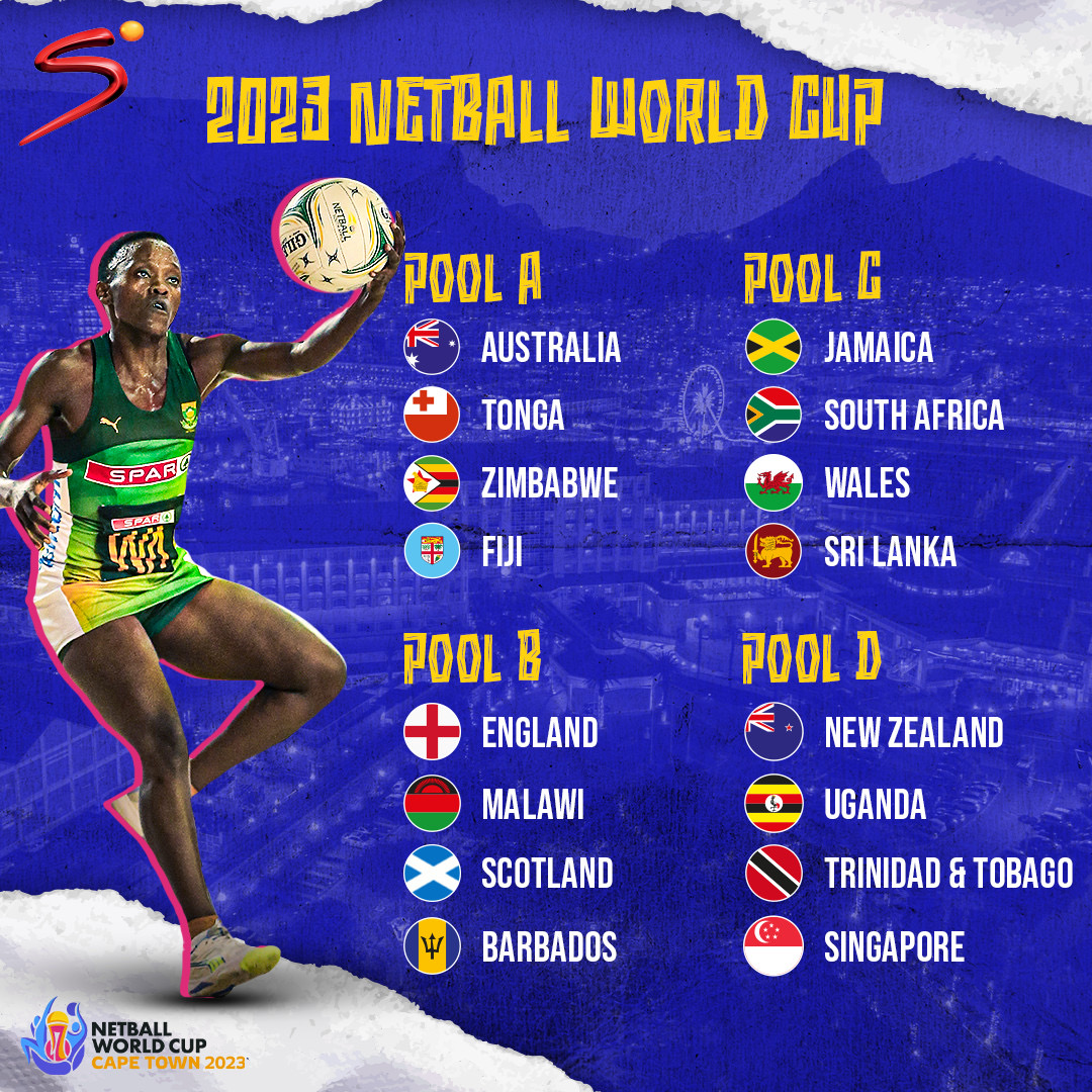 Netball World Cup trophy starts tour of host nation South Africa ...