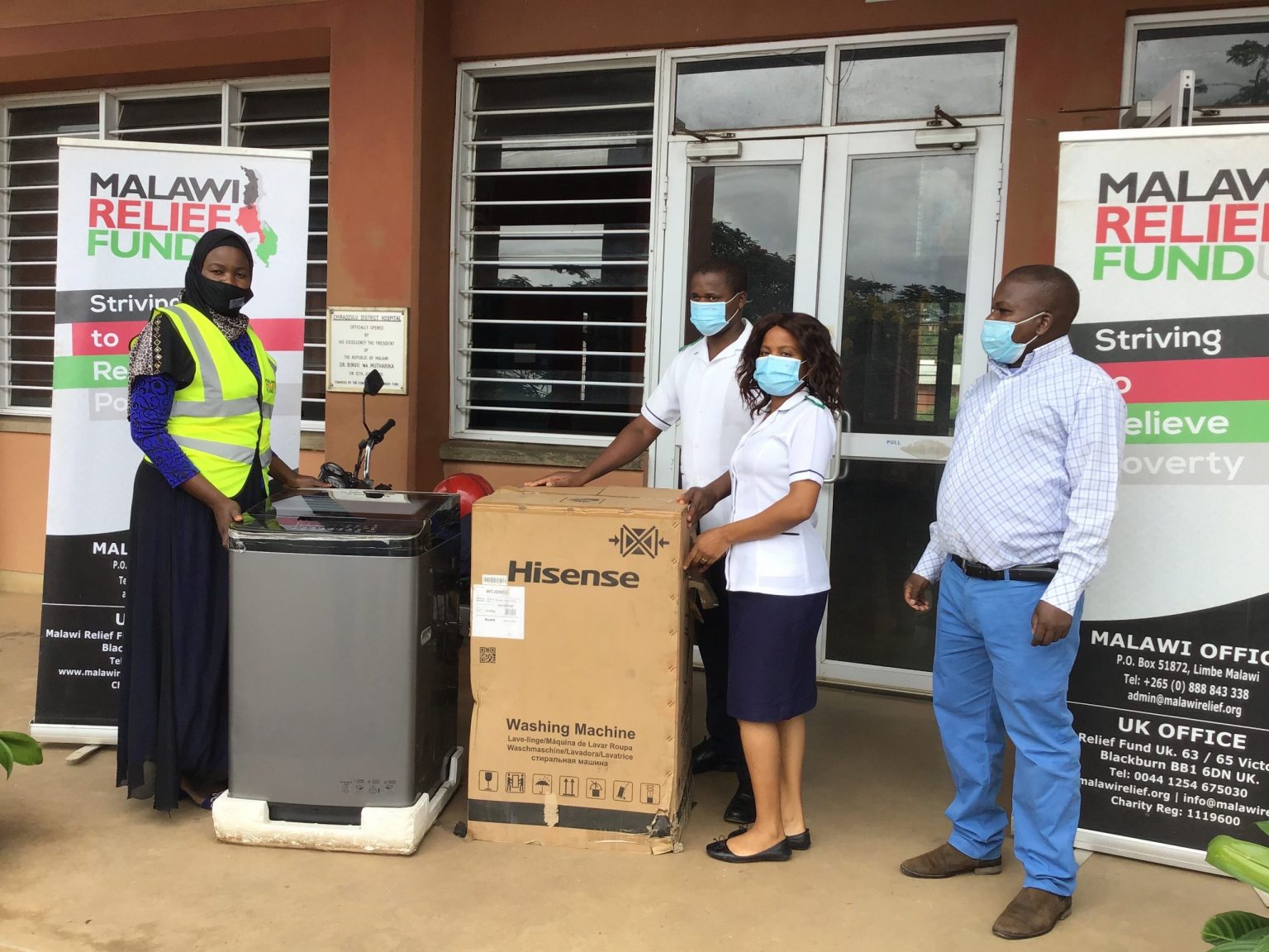 MRF-UK supports Chiradzulu District Hospital’s casualty department with ...