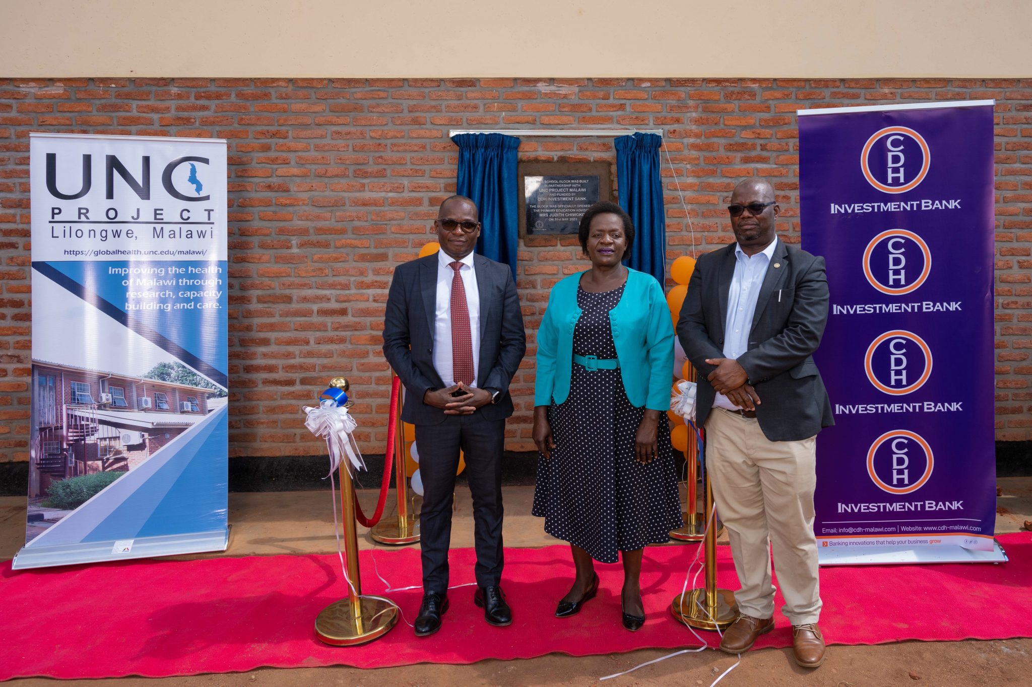 University of North Caroline Project, CDHIB hand over school block to ...