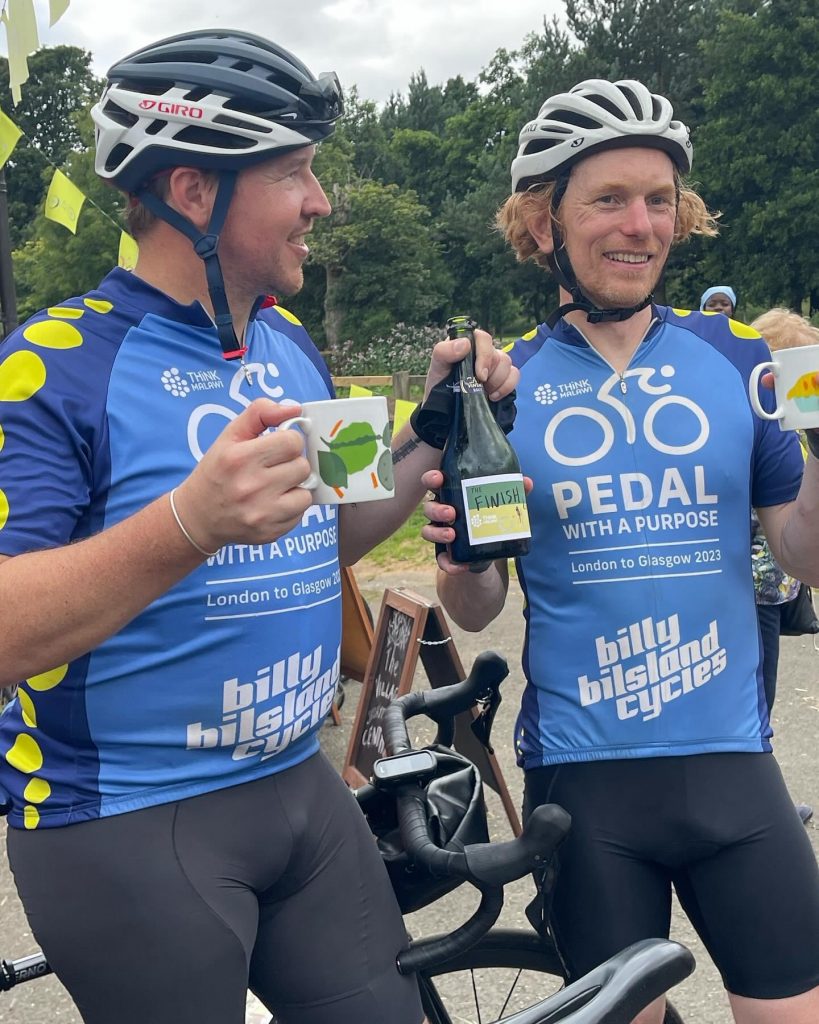 Charity riders for Malawi education initiatives given pomp welcome by ...