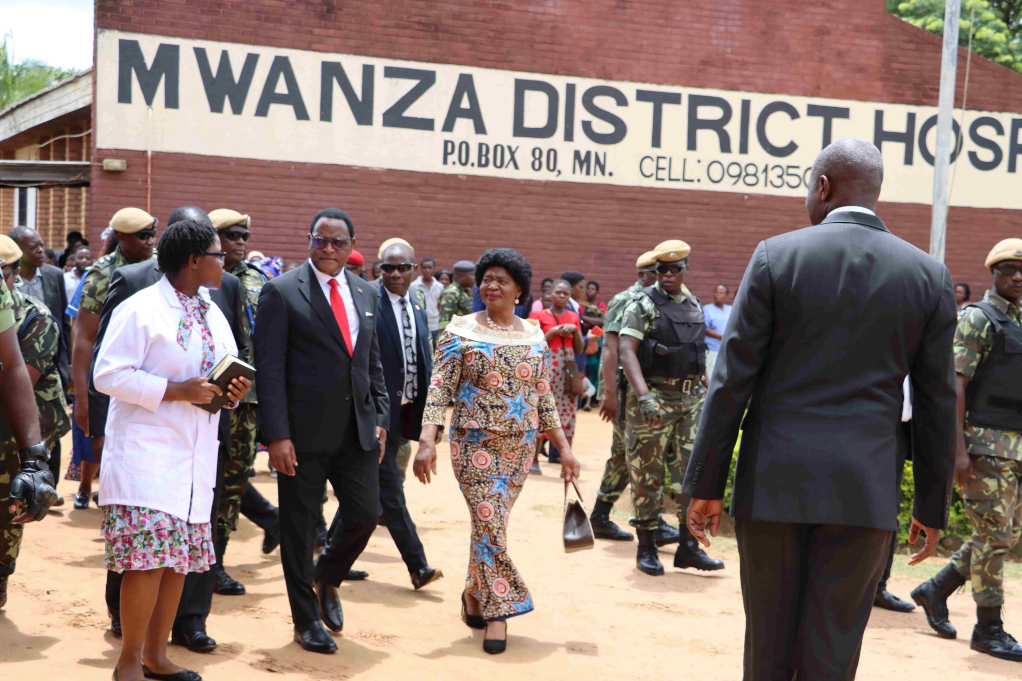 President Chakwera sees for himself pathetic standards of Mwanza ...