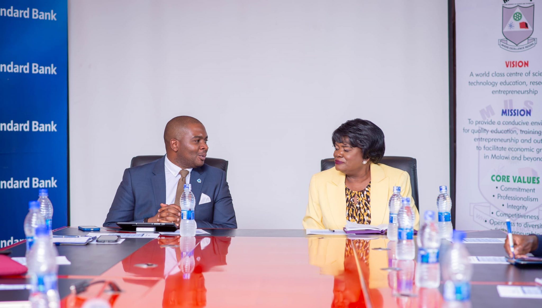 Standard Bank deposits its annual 20m contribution into MUST Endowment ...