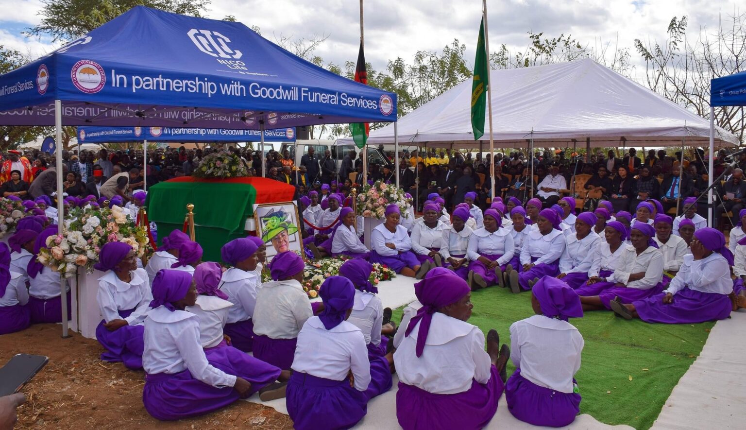 Former First Lady and MP Patricia Shanil Dzimbiri’s funeral “a ...
