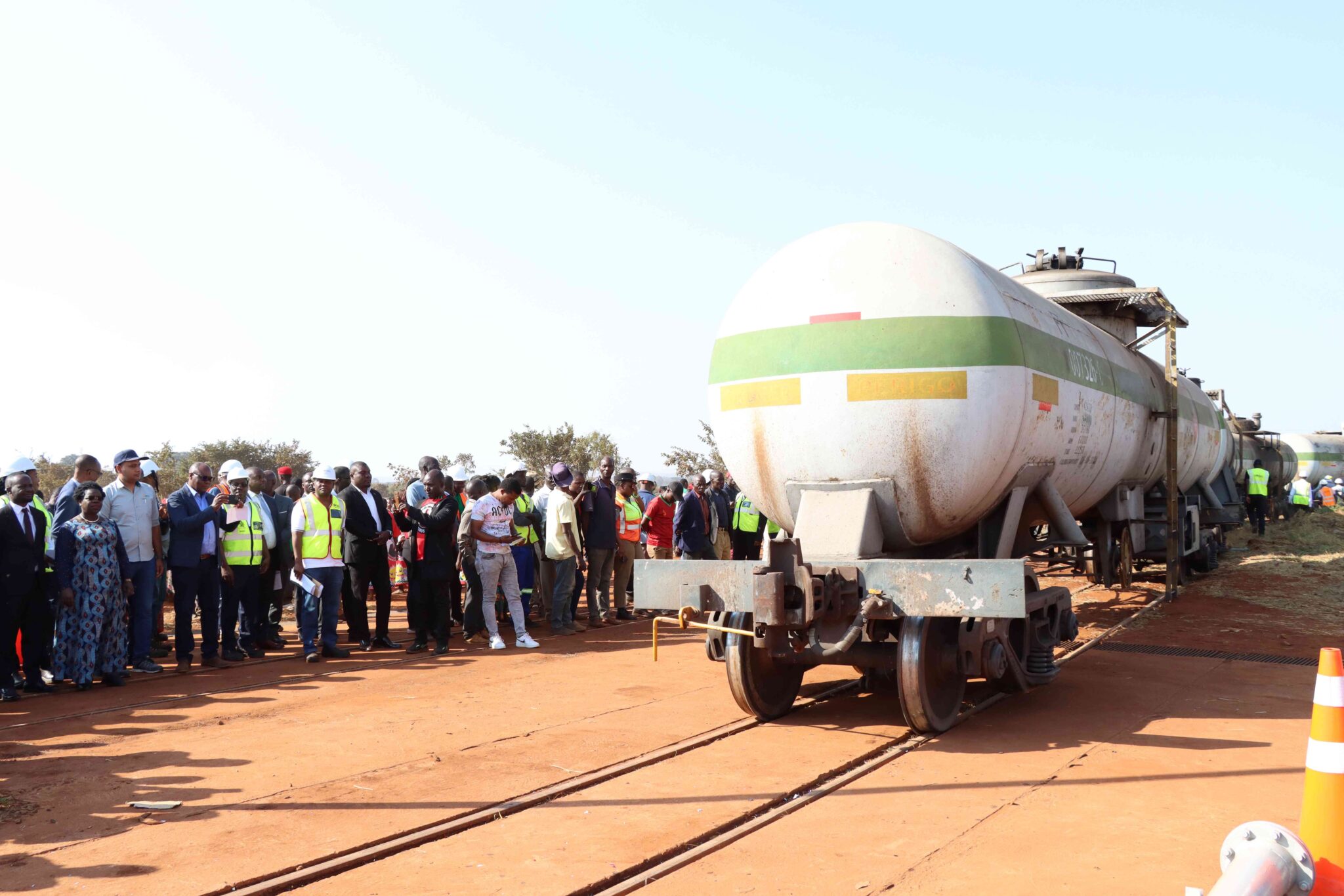 NOCMA inaugurates block train after 21 years in Lilongwe hauling ...