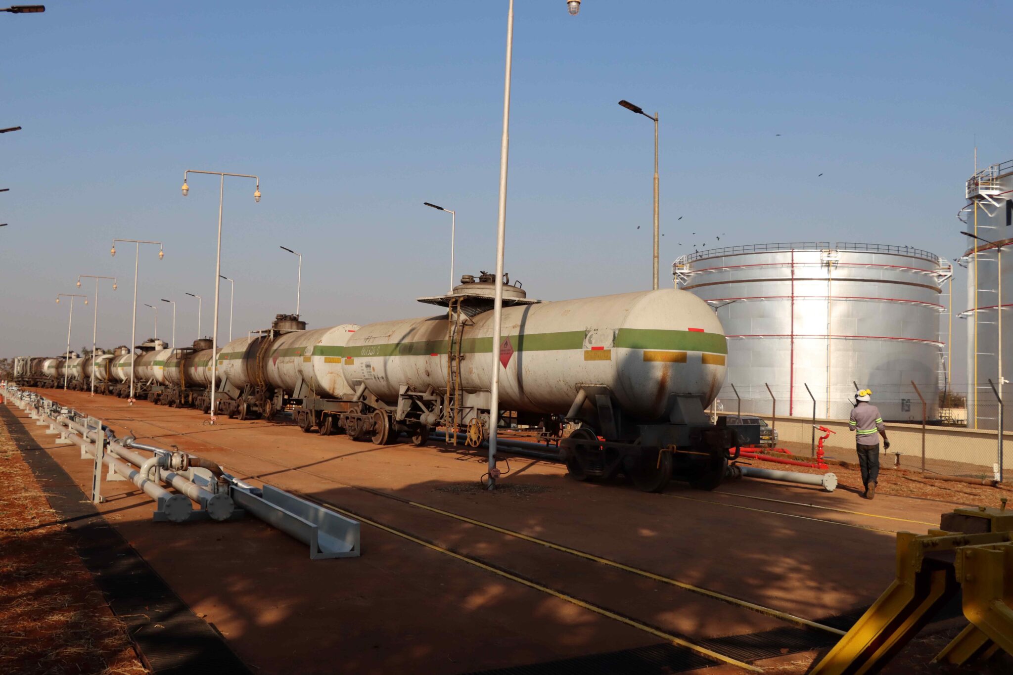 NOCMA inaugurates block train after 21 years in Lilongwe hauling ...