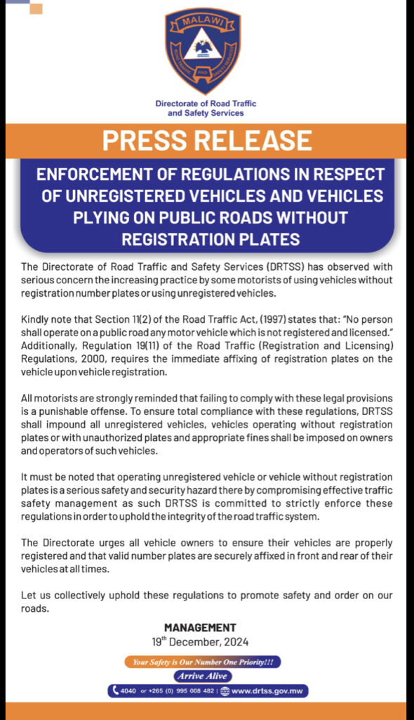 Yet to see if road traffic department would indeed impound these ...