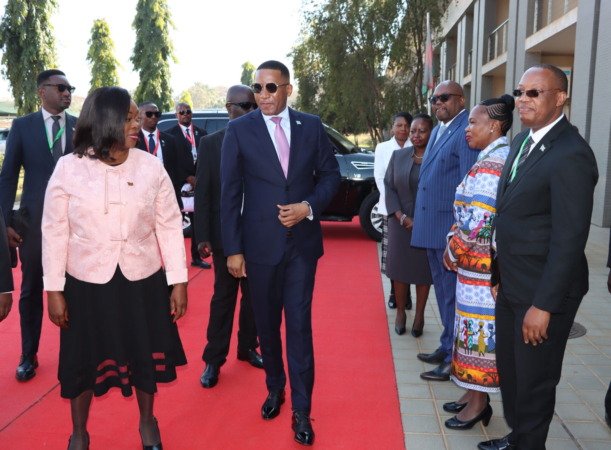 Botswana President Boko concludes State Visit by paying homage to ...