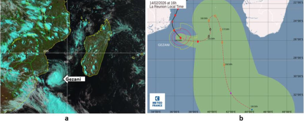 Cyclone Gezani is indirectly influencing weather conditions over Malawi ...
