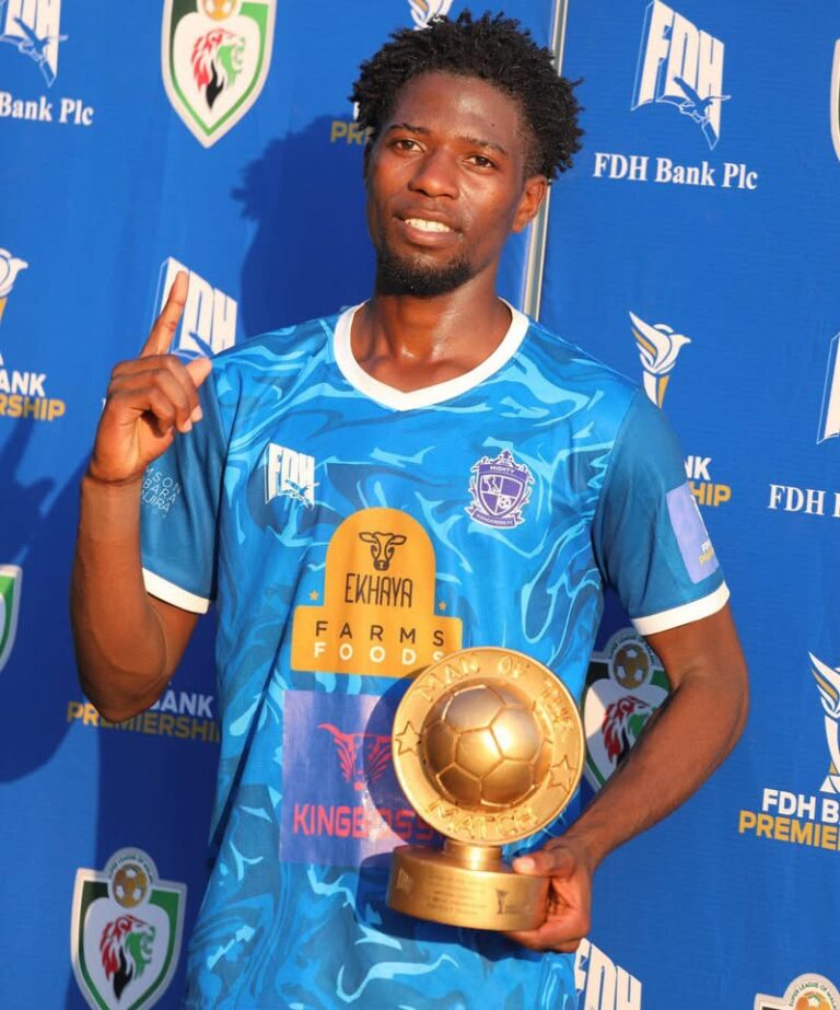 Mighty Wanderers’ forward Lameck Mithi claims 2nd hat-trick of FDH Bank ...