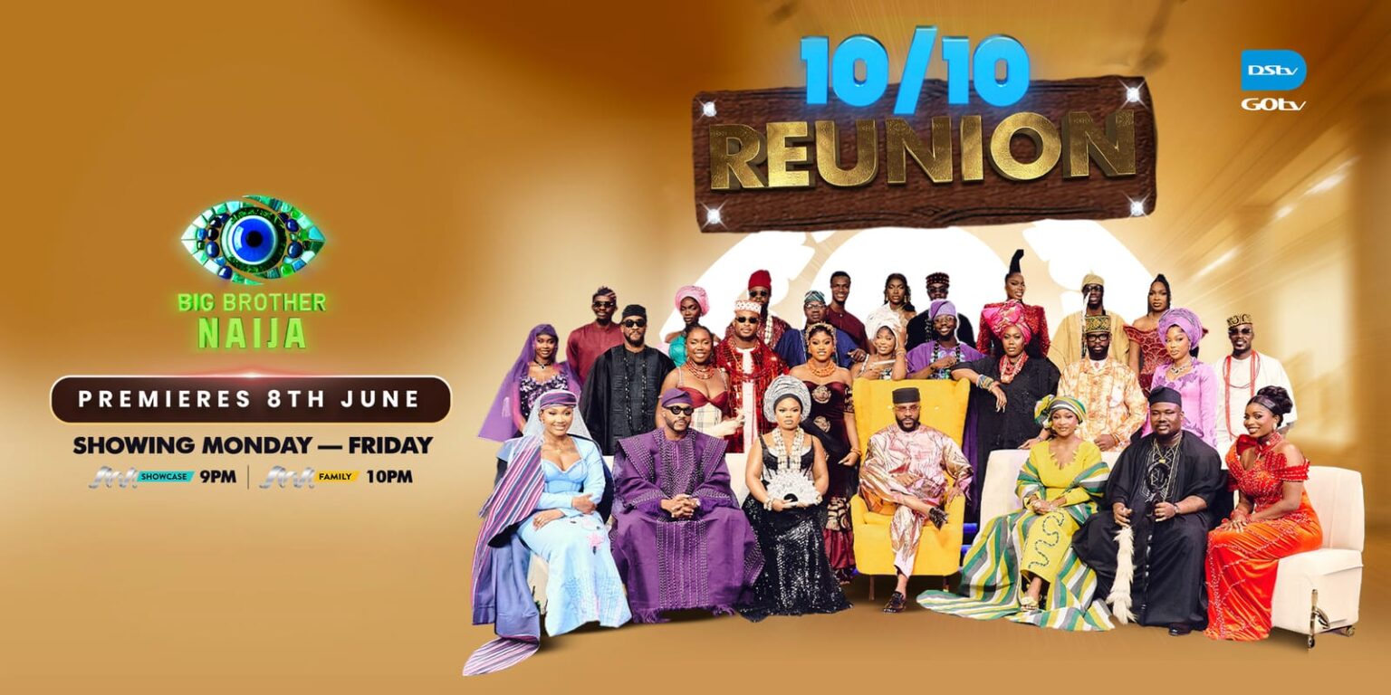 BBNaija Reunion show ‘10 Over 10’ season to premiere on Monday, June 8 ...